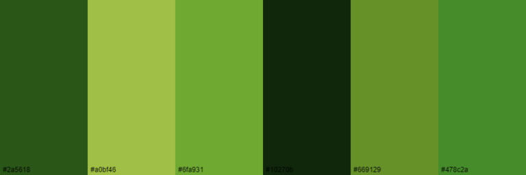 Army Green Color Palettes - Aesthetic Color Palette