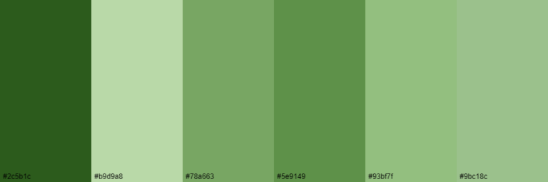 Army Green Color Palettes - Aesthetic Color Palette