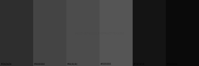 Brown and Grey Color Palettes - Aesthetic Color Palette