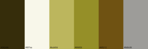 Green Brown Color Palettes - Aesthetic Color Palette