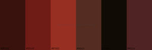 Red and Brown Color Palettes - Aesthetic Color Palette