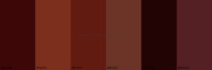 Red and Brown Color Palettes - Aesthetic Color Palette