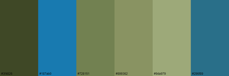 Army Green Color Palettes - Aesthetic Color Palette