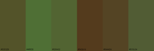 Green Brown Color Palettes - Aesthetic Color Palette