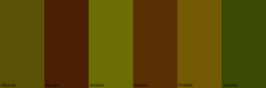 Green Brown Color Palettes - Aesthetic Color Palette