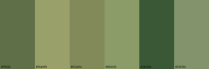 Army Green Color Palettes - Aesthetic Color Palette