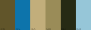 Green Brown Color Palettes - Aesthetic Color Palette