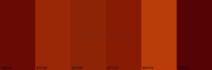 Red and Brown Color Palettes - Aesthetic Color Palette