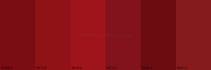 Red and Brown Color Palettes - Aesthetic Color Palette