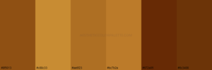 Warm Brown Color Palettes - Aesthetic Color Palette