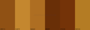 Warm Brown Color Palettes - Aesthetic Color Palette