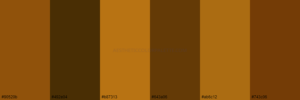 Warm Brown Color Palettes - Aesthetic Color Palette