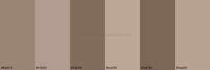 Neutral Brown Color Palettes - Aesthetic Color Palette