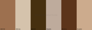Light brown Color Palettes - Aesthetic Color Palette