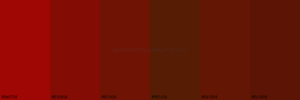 Red and Brown Color Palettes - Aesthetic Color Palette