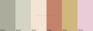 Neutral Brown Color Palettes - Aesthetic Color Palette