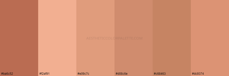Neutral Brown Color Palettes - Aesthetic Color Palette