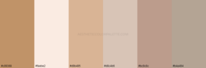Light brown Color Palettes - Aesthetic Color Palette