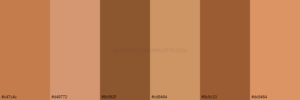 Light brown Color Palettes - Aesthetic Color Palette