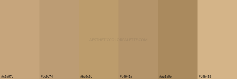 Light brown Color Palettes - Aesthetic Color Palette