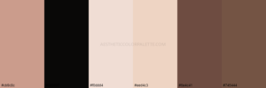 Pastel Brown Color Palettes - Aesthetic Color Palette