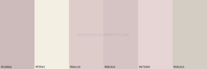 Pastel Brown Color Palettes - Aesthetic Color Palette