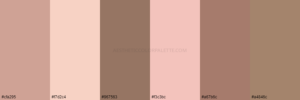 Pink Brown Color Palettes - Aesthetic Color Palette