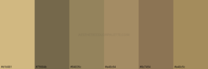 Pastel Brown Color Palettes - Aesthetic Color Palette