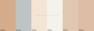 Pastel Brown Color Palettes - Aesthetic Color Palette