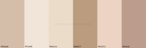 Pastel Brown Color Palettes - Aesthetic Color Palette