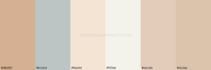 Pastel Brown Color Palettes - Aesthetic Color Palette