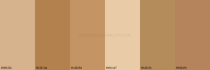Pastel Brown Color Palettes - Aesthetic Color Palette