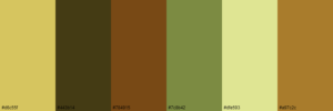 Green Brown Color Palettes - Aesthetic Color Palette