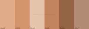 Light brown Color Palettes - Aesthetic Color Palette