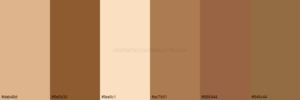 Light brown Color Palettes - Aesthetic Color Palette