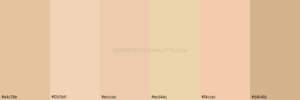 Light brown Color Palettes - Aesthetic Color Palette
