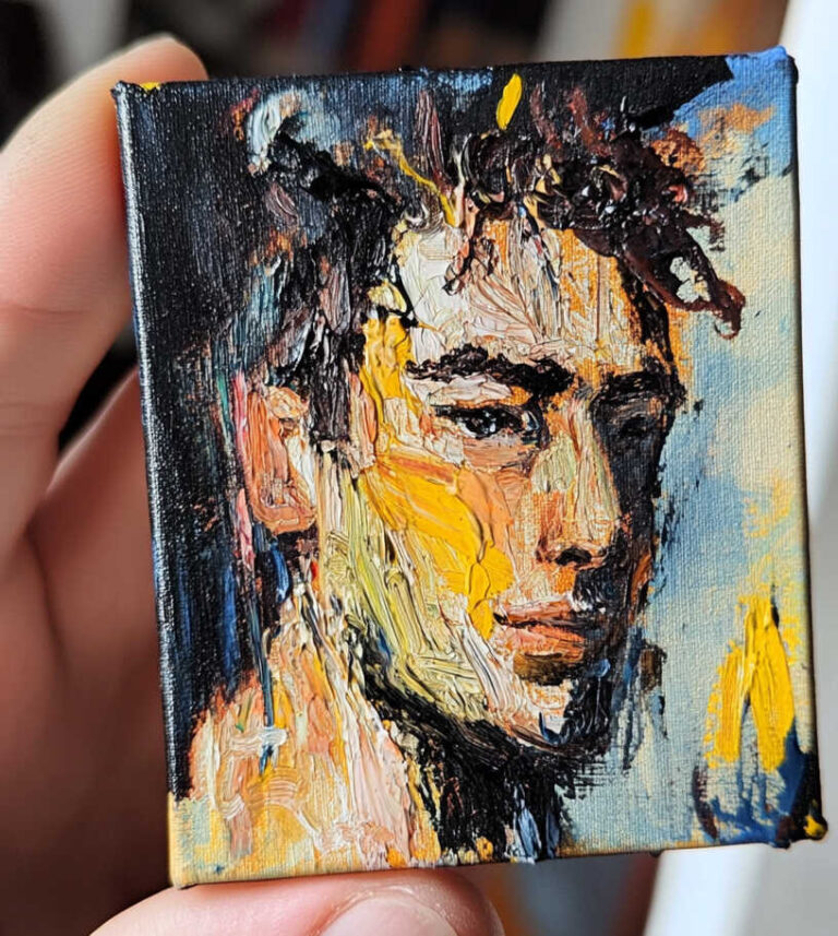 30 Inspiring Small Painting Ideas to Try Today - Aesthetic Color Palette