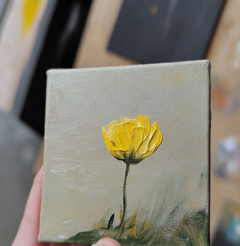 30 Inspiring Small Painting Ideas to Try Today - Aesthetic Color Palette