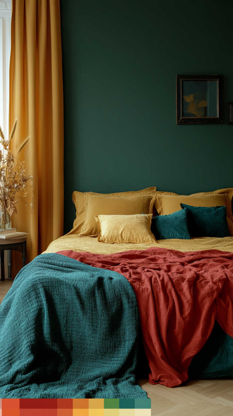 20+ Bedroom Color Combination Ideas - Aesthetic Color Palette