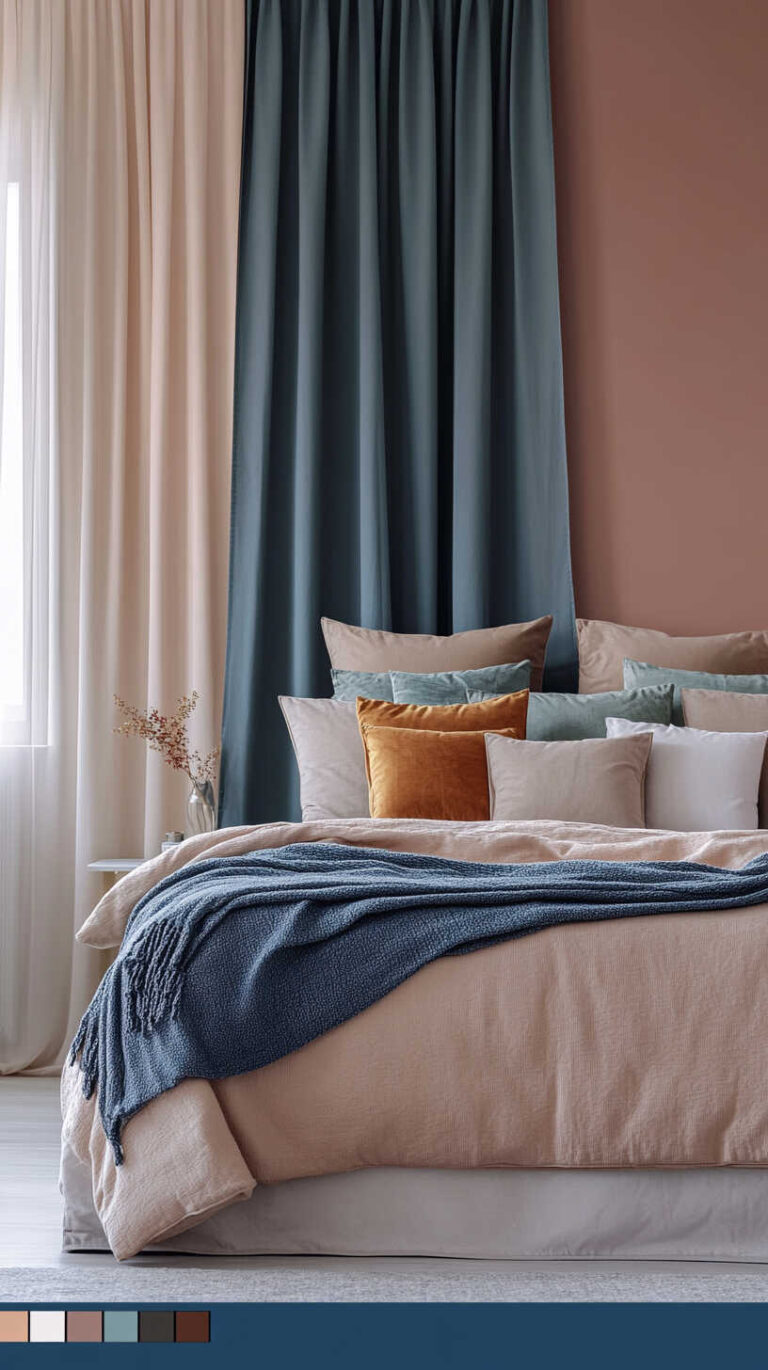20+ Bedroom Color Combination Ideas - Aesthetic Color Palette