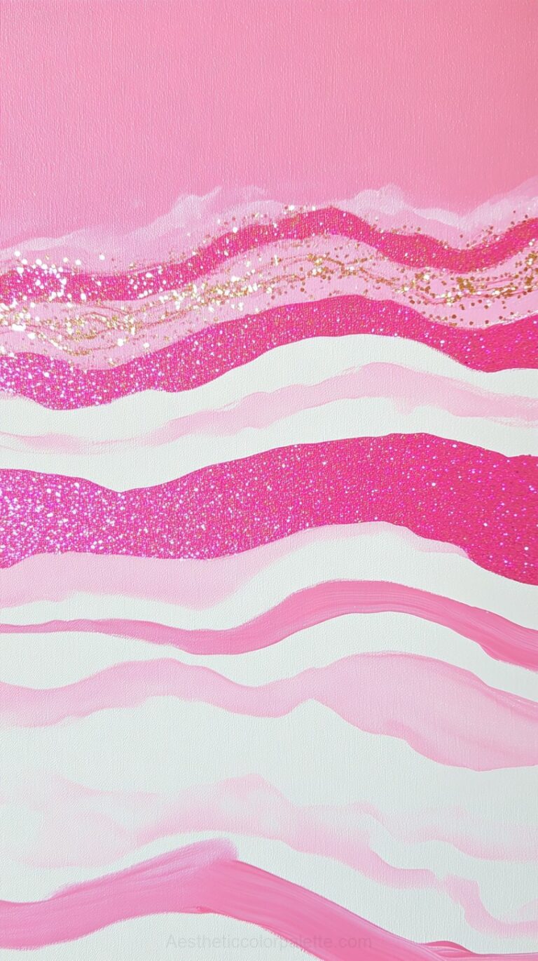 Aesthetic Painting Ideas Pink - Aesthetic Color Palette