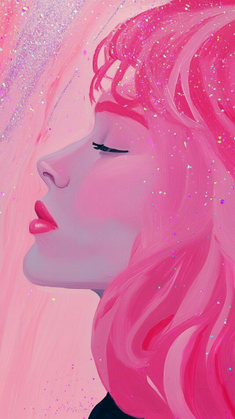 Aesthetic Painting Ideas Pink - Aesthetic Color Palette