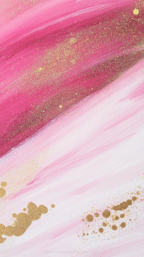 Aesthetic Painting Ideas Pink - Aesthetic Color Palette