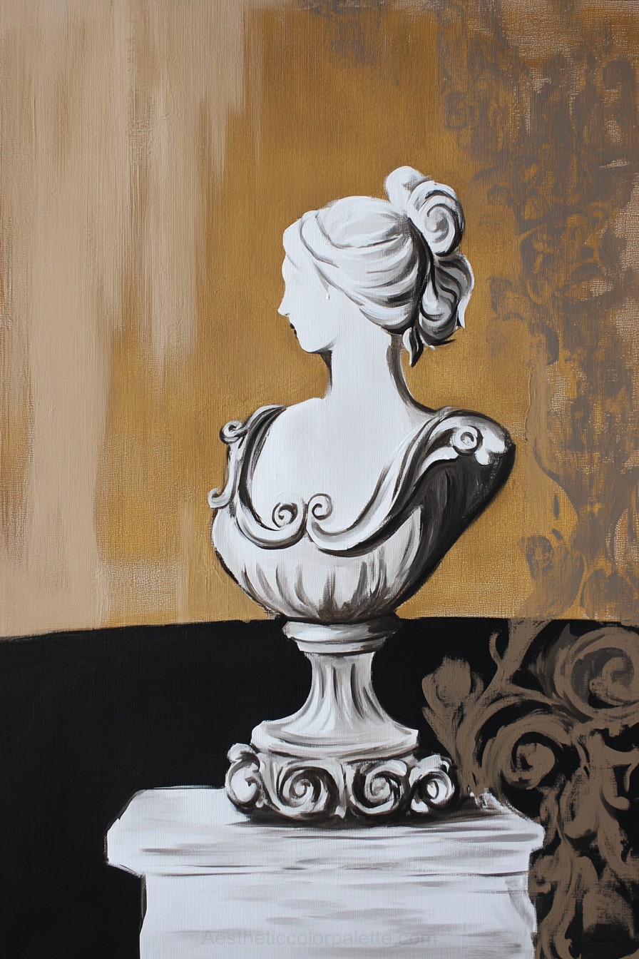 Baroque Painting ideas - Aesthetic Color Palette