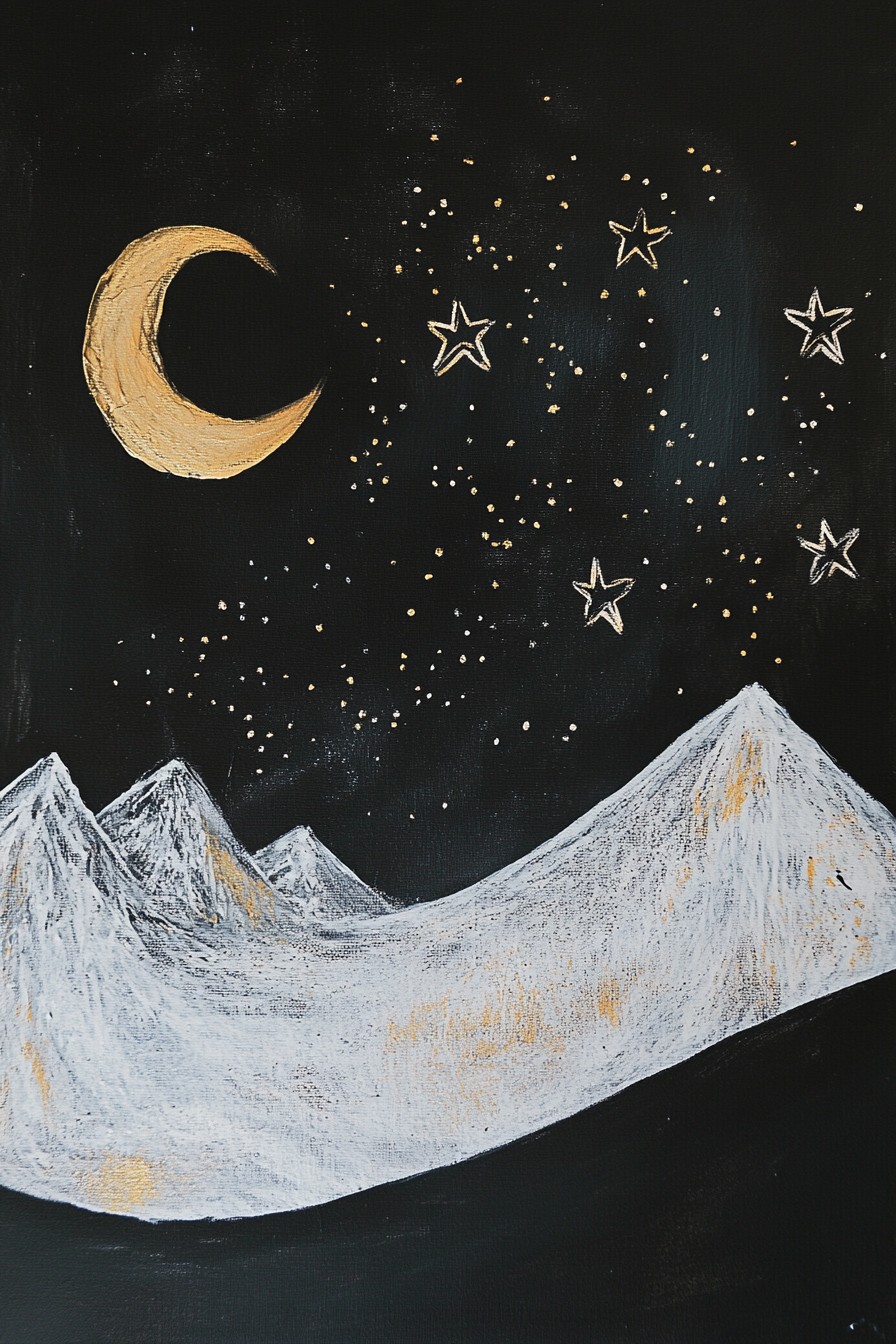 Celestial Painting ideas - Aesthetic Color Palette