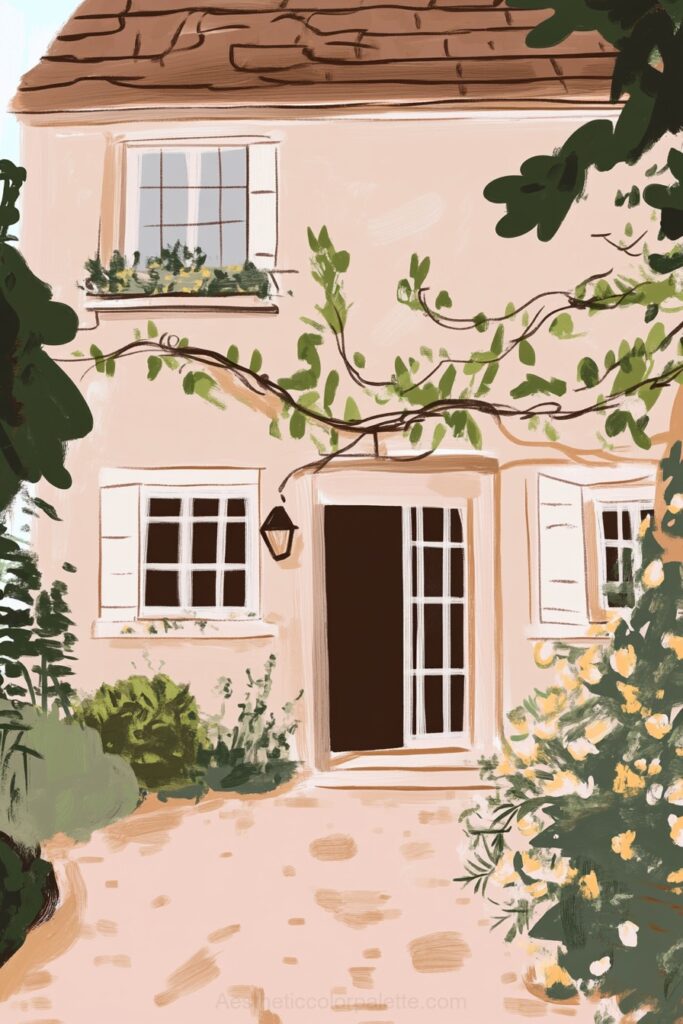 Cottagecore Painting ideas - Aesthetic Color Palette