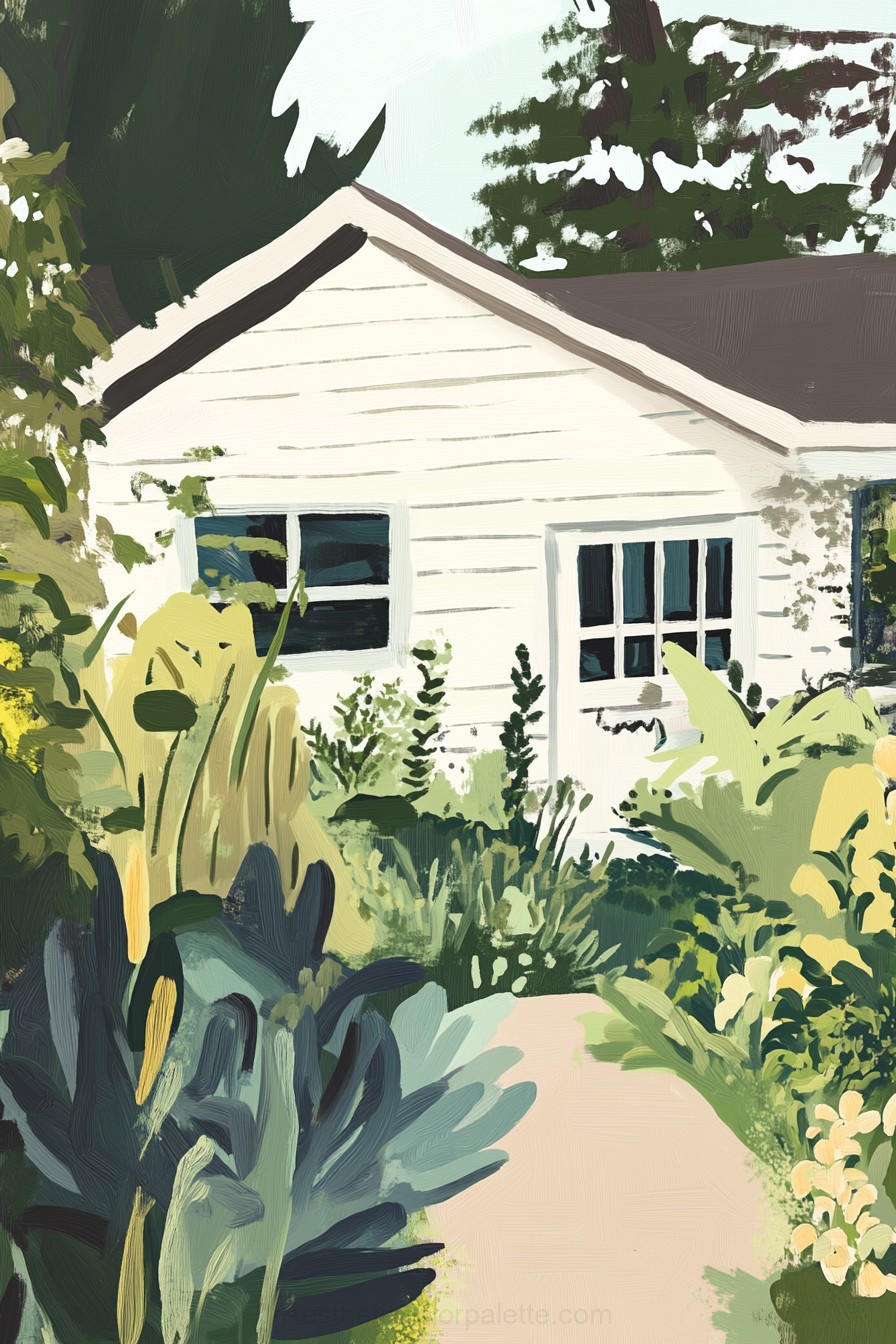 Cottagecore Painting ideas - Aesthetic Color Palette