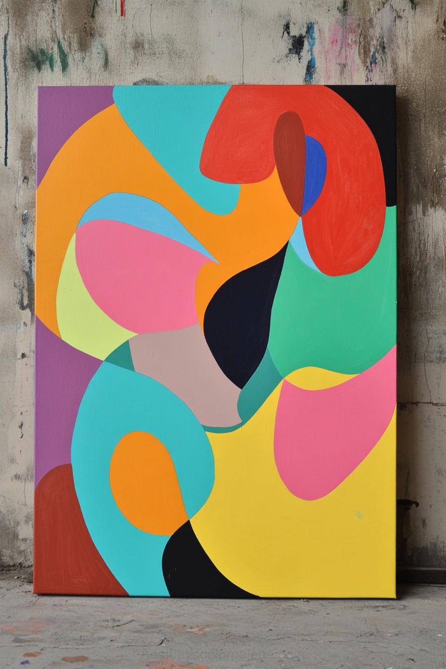 Graffiti Painting ideas - Aesthetic Color Palette