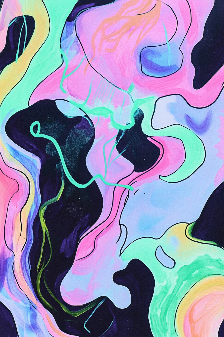 Graffiti Painting ideas - Aesthetic Color Palette