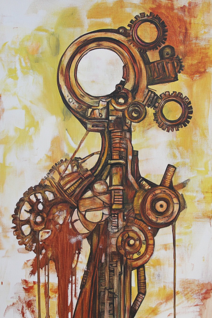 Steampunk Painting ideas - Aesthetic Color Palette